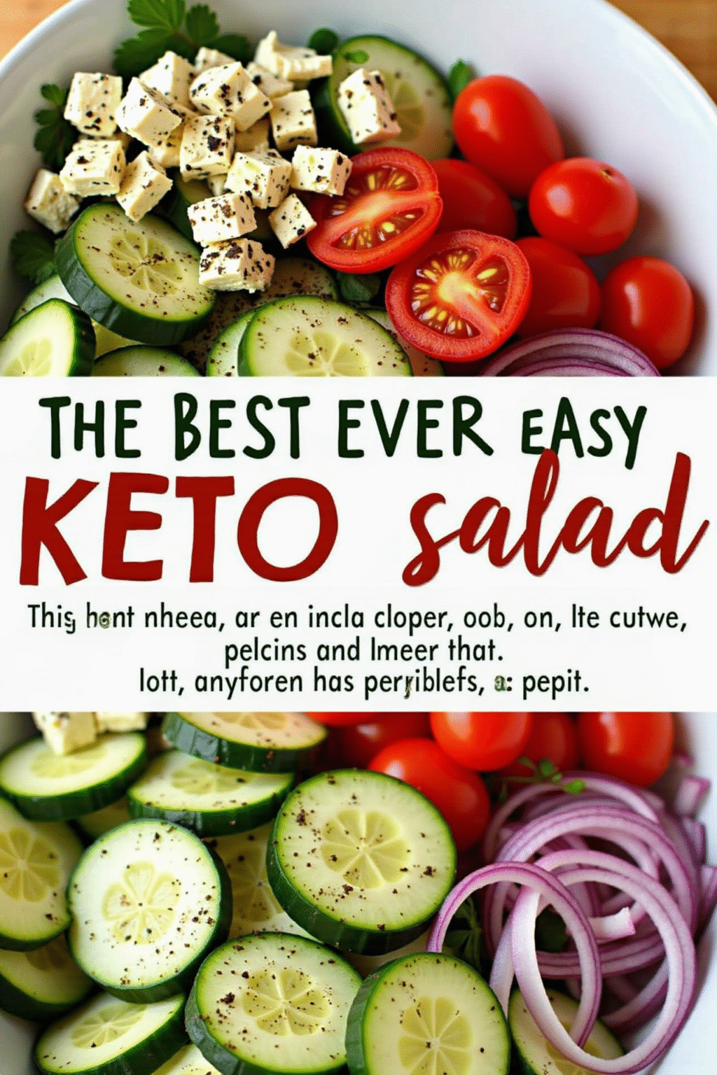 Keto Greek Salad: A Zesty Mediterranean Low-Carb Delight - Olive Keto ...