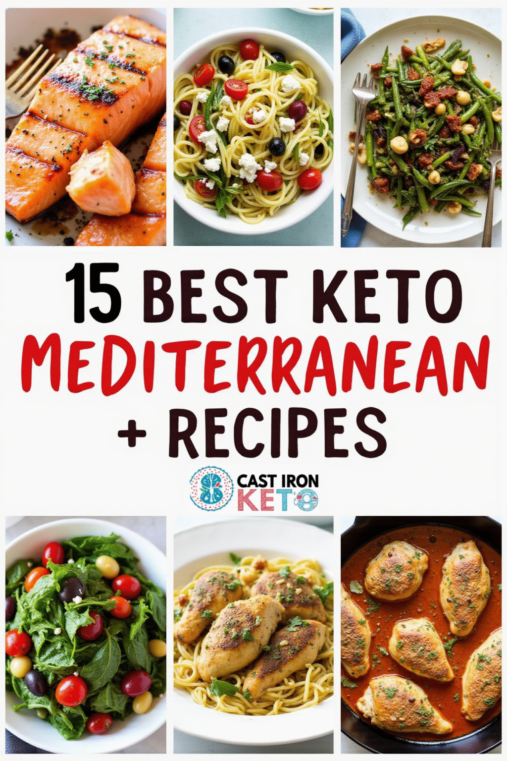 Mediterranean Keto Magic: 15 Flavor-Packed Recipes for Healthy Low-Carb ...