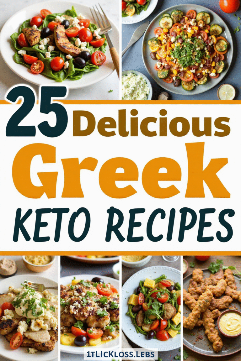Mediterranean Magic: 25+ Irresistible Greek Keto Recipes for Low-Carb ...
