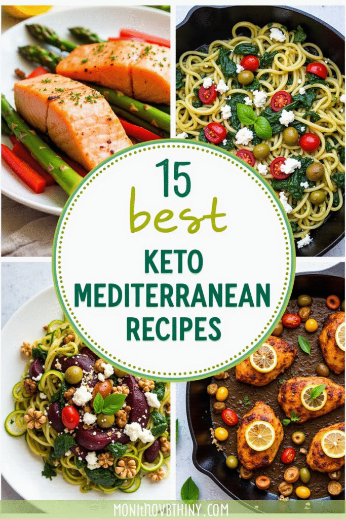 Mediterranean Keto Magic: 15 Delicious Recipes for Effortless Meal Prep ...