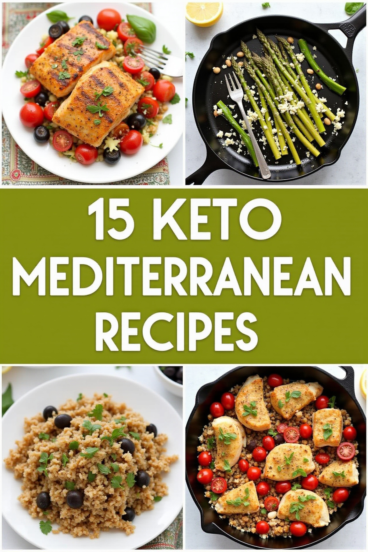 Mediterranean Meets Keto: 15 Flavor-Packed Recipes for a Healthy Low ...