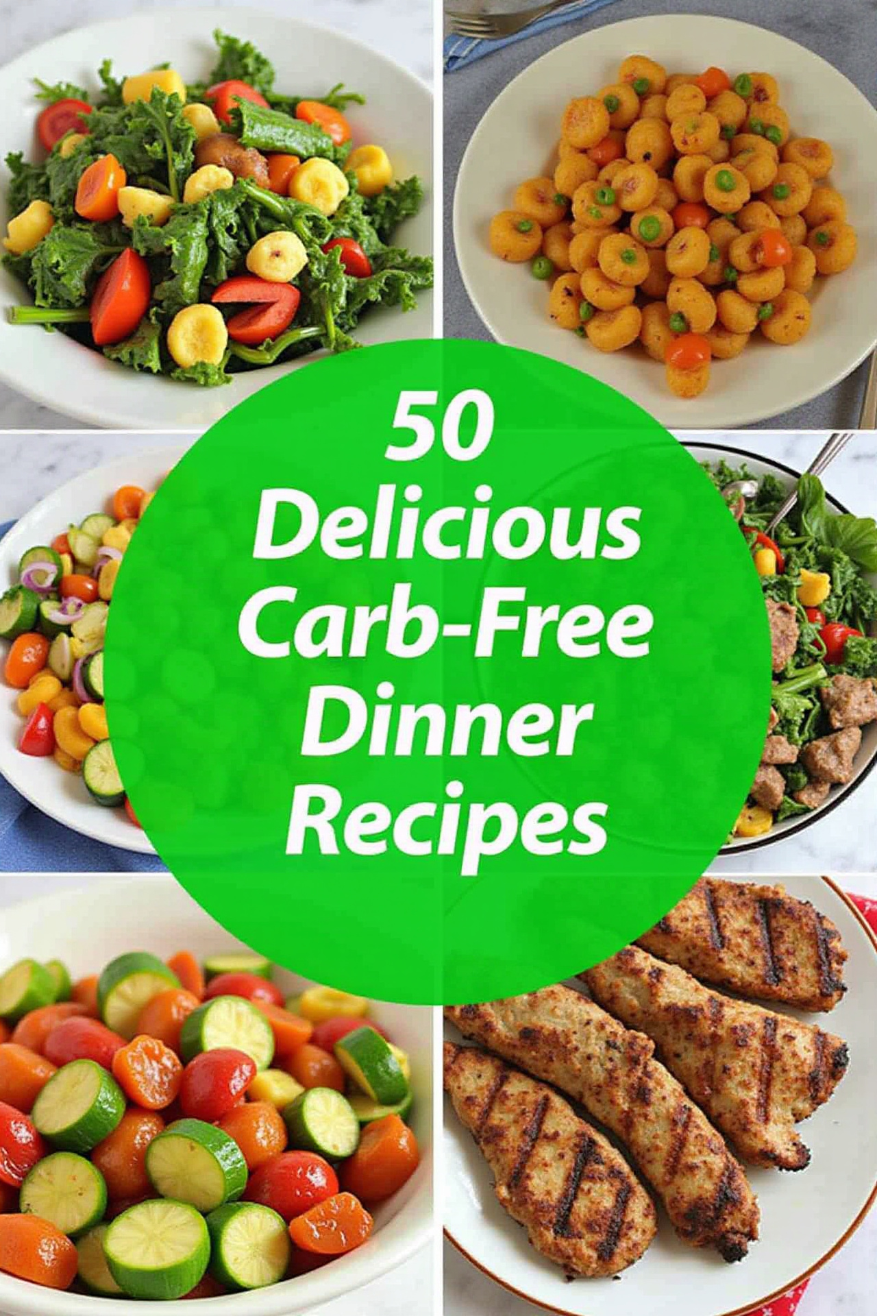 Zero-Carb Delights: 50+ Guilt-Free Dinners for Flavor and Health ...