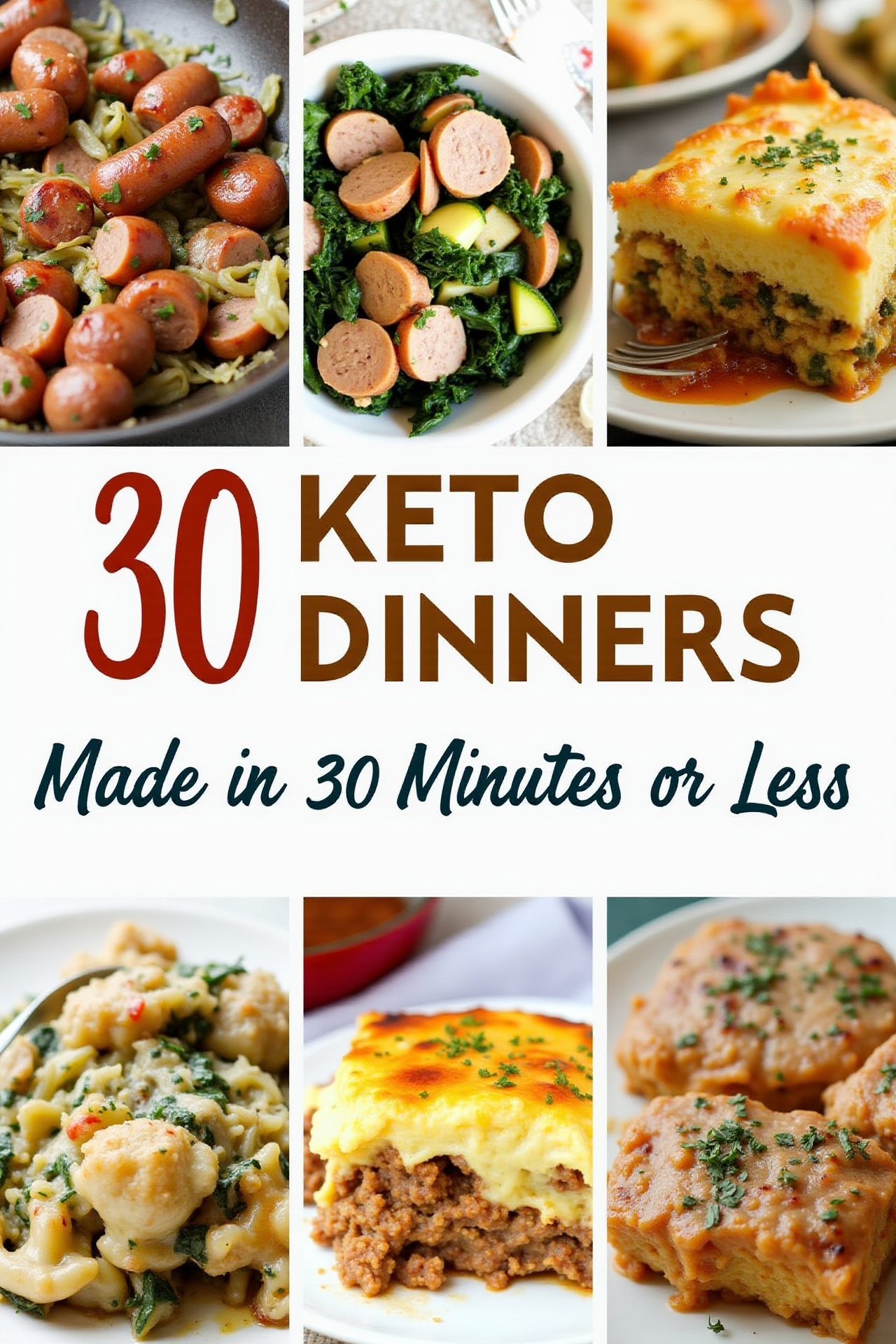 30 Quick & Delicious Keto Dinners: Ready in 30 Minutes or Less - Olive ...
