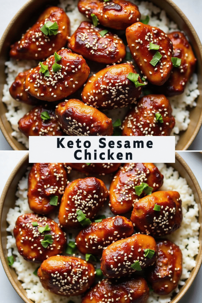 Easy Keto Sesame Chicken: A Low-Carb, Restaurant-Quality Delight ...