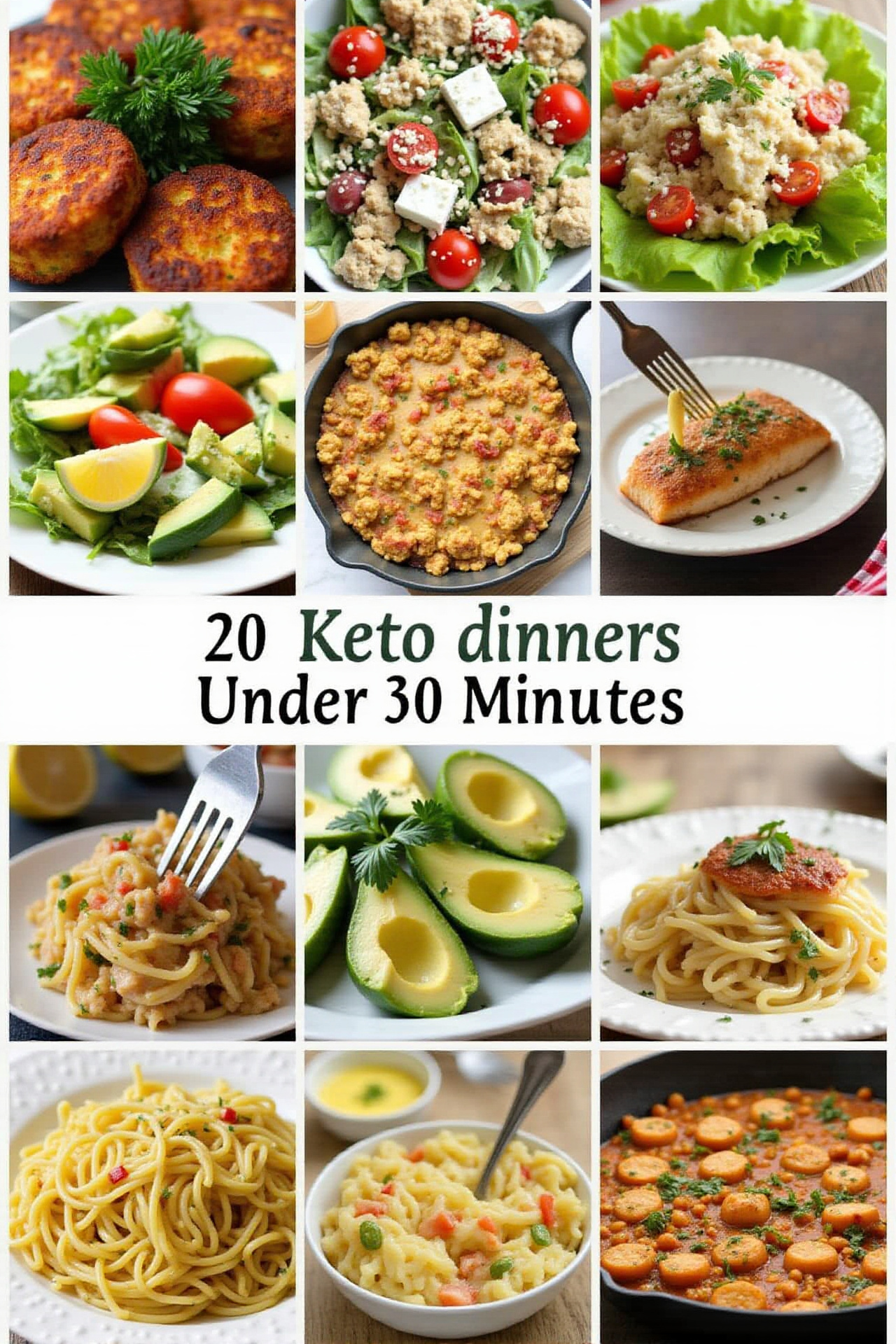 Speedy Keto Magic: 20 Delicious Dinners Ready in Under 30 Minutes ...
